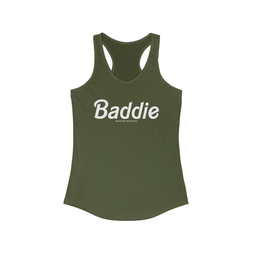 Baddie Racerback Tank – Beastin Beauties